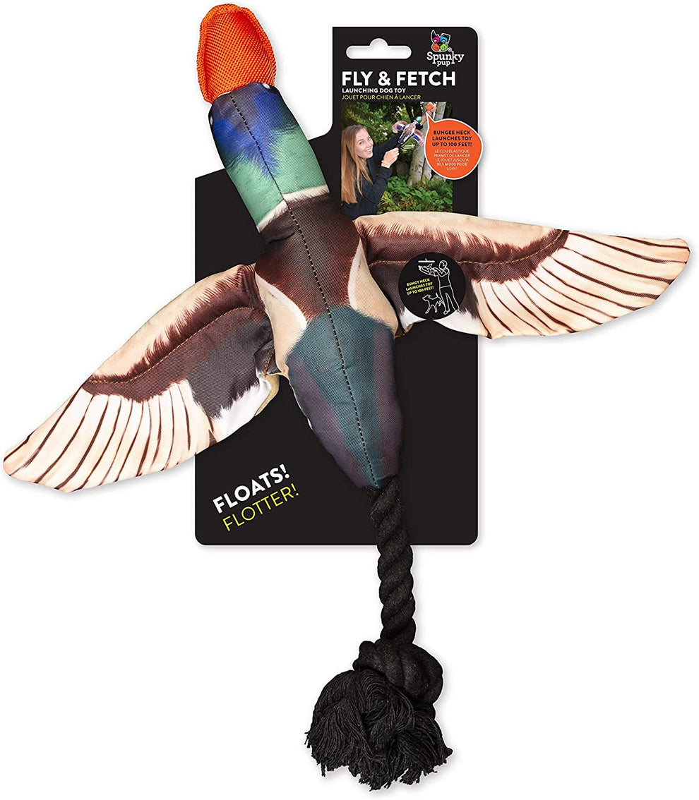 Spunky Pup – Fly & Fetch Duck – Dogonality